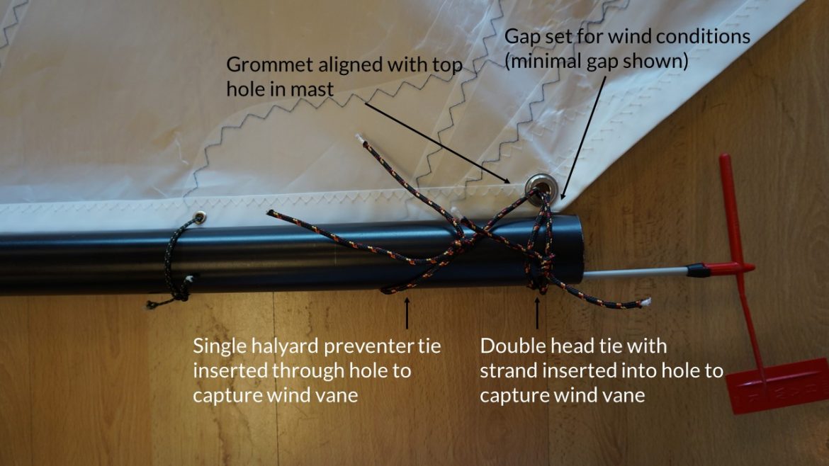 How to Tie an Optimist Sail - Best Techniques - SailZing.com