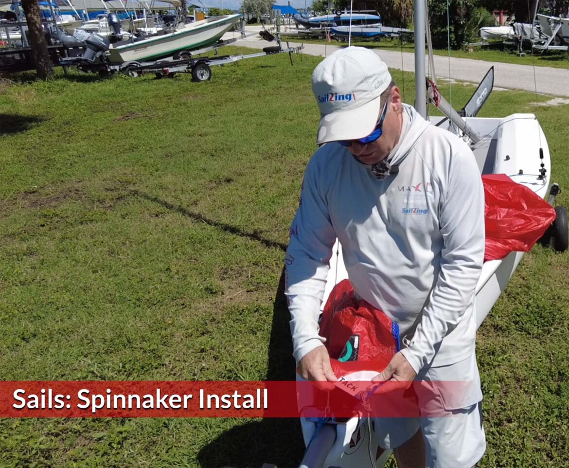 Step 1: Asymmetrical Spinnaker - Basic Anatomy - SailZing.com